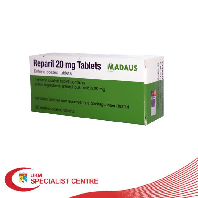 Reparil 20mg Tablet [10's/Strip] | Shopee Malaysia