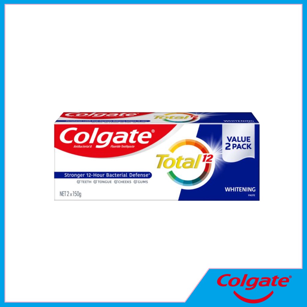 Expired 2024 Colgate Total Toothpaste 2 x 150g Clean Mint ｜ Pro ...