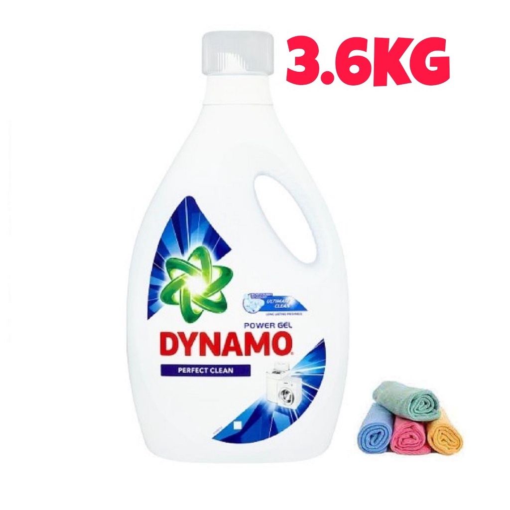 Dynamo Power Gel Perfect Clean Liquid Detergent 3.6kg | Shopee Malaysia