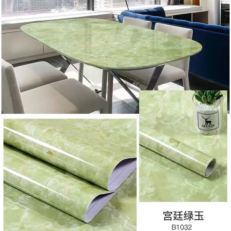 Marble Desktop Stickers Kitchen Waterproof Oilproof Self-Adhesive ...