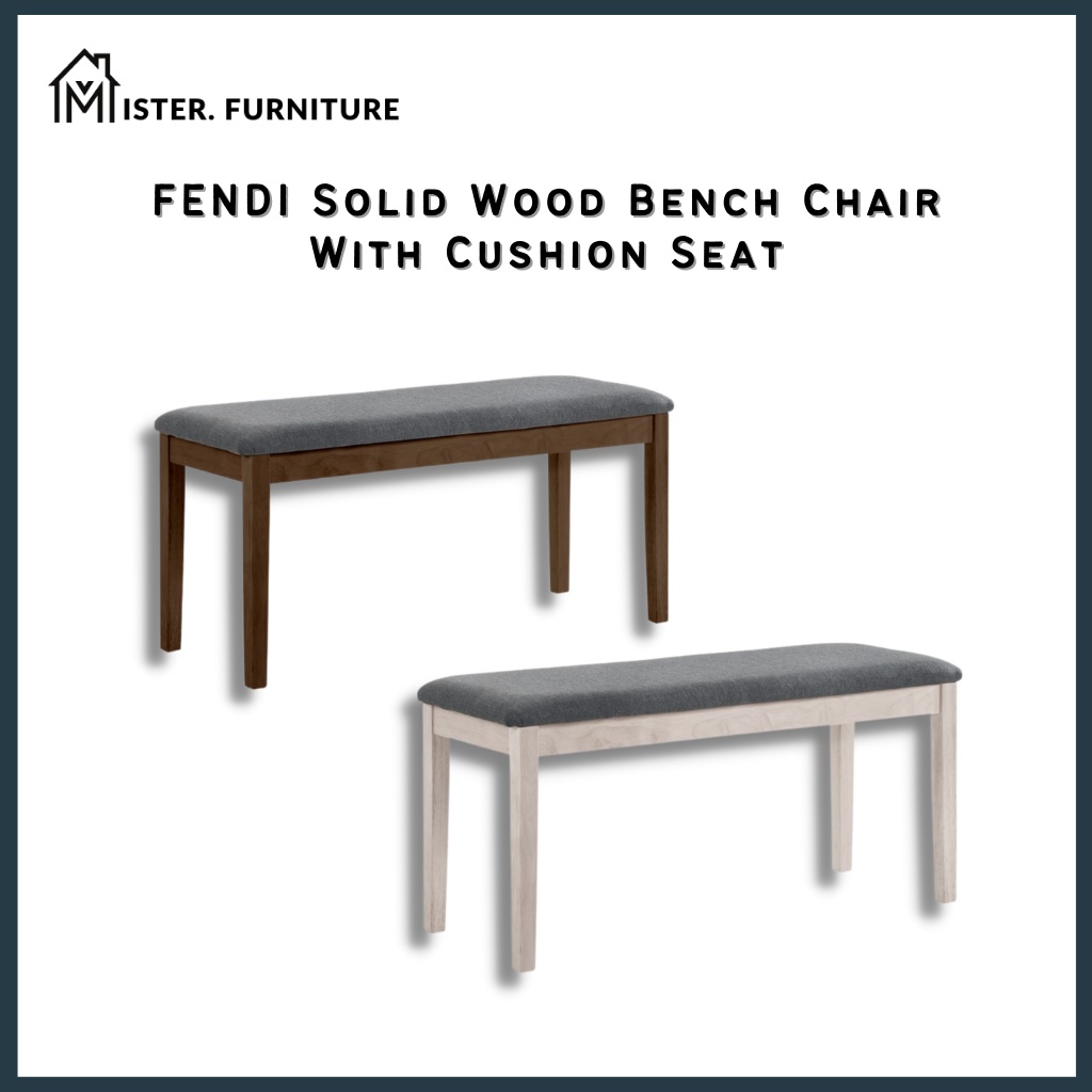 FENDI Bench Chair Stool Chair Bench Dining Bench Dining Chair Kerusi ...