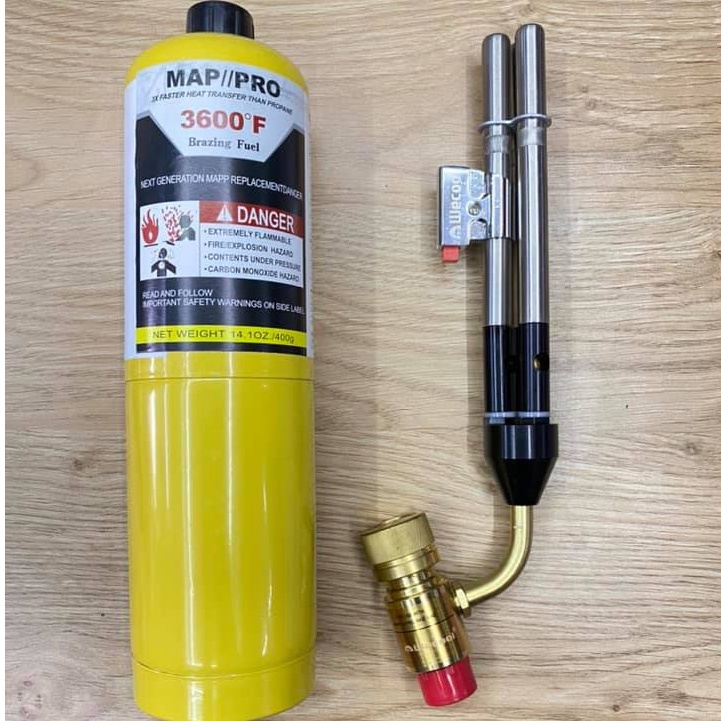 USA triple Hand Torch + Mapp Gas SCS-9D3 | Shopee Malaysia