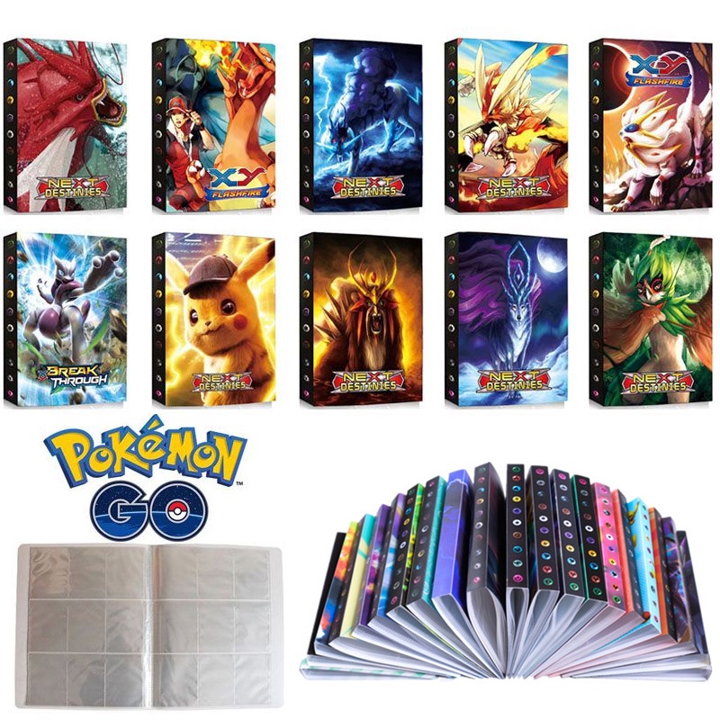 Enlarged 432pcs pockets Hold Pokemon Cards Album Book Cool Collectibles ...
