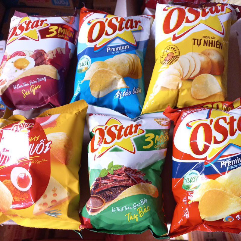 O'star snacks of all flavors from orion | Shopee Malaysia