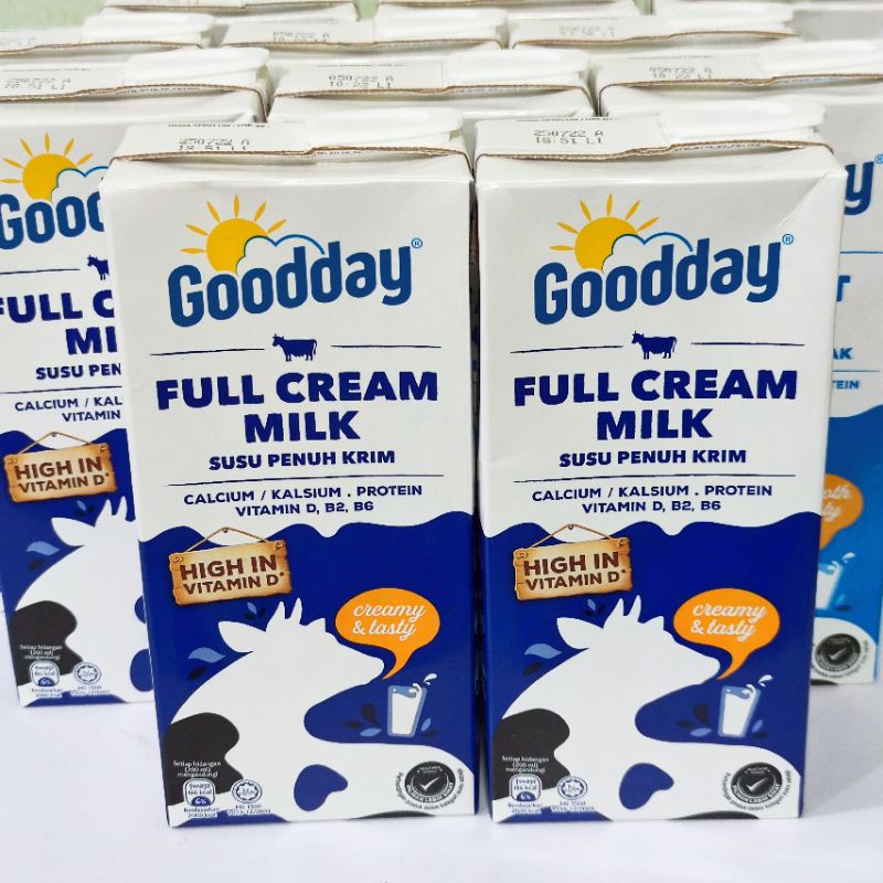 Goodday UHT Full Cream/Low Fat Milk 1L | Shopee Malaysia