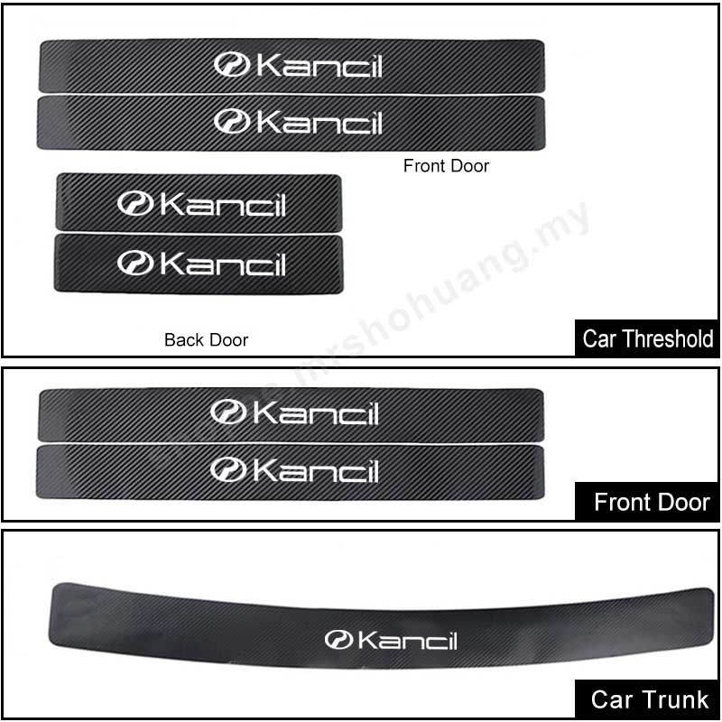 Perodua Car Door Sill Sticker For Perodua Viva Kembara Kancil Bezza ...