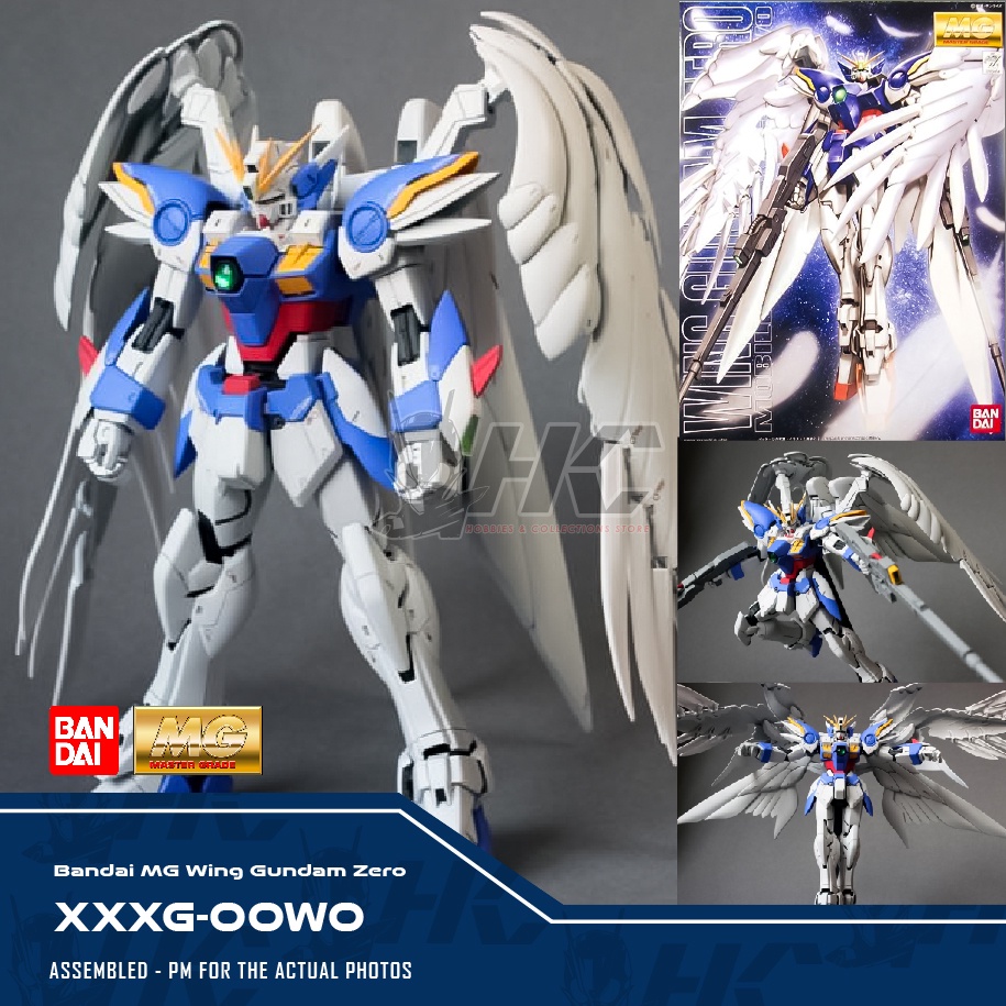 Bandai MG Wing Gundam Zero Mobile Suit XXXG-00W0 - Assembled | Shopee ...