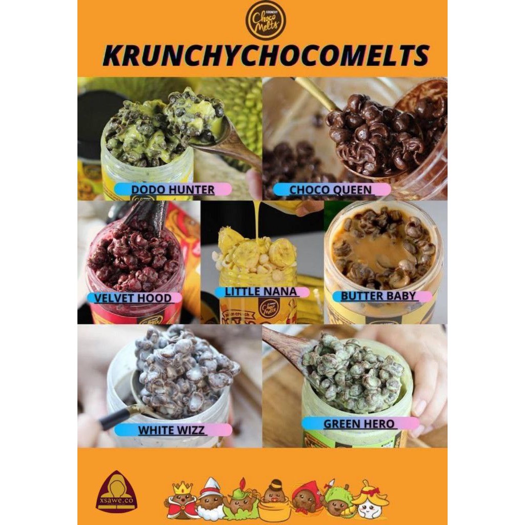 🍯Krunchy Choco Melts 🍯 “ The moisty of the chocolatey will haunt you non-stop ! “ 😱🤯 | Shopee ...