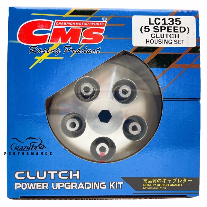 CMS RACING 100% ORIGINAL HYPER CLUTCH Y15ZR LC135 4S AUTO 5S EX5 DREAM W100 RS150 RS150R 100% ...