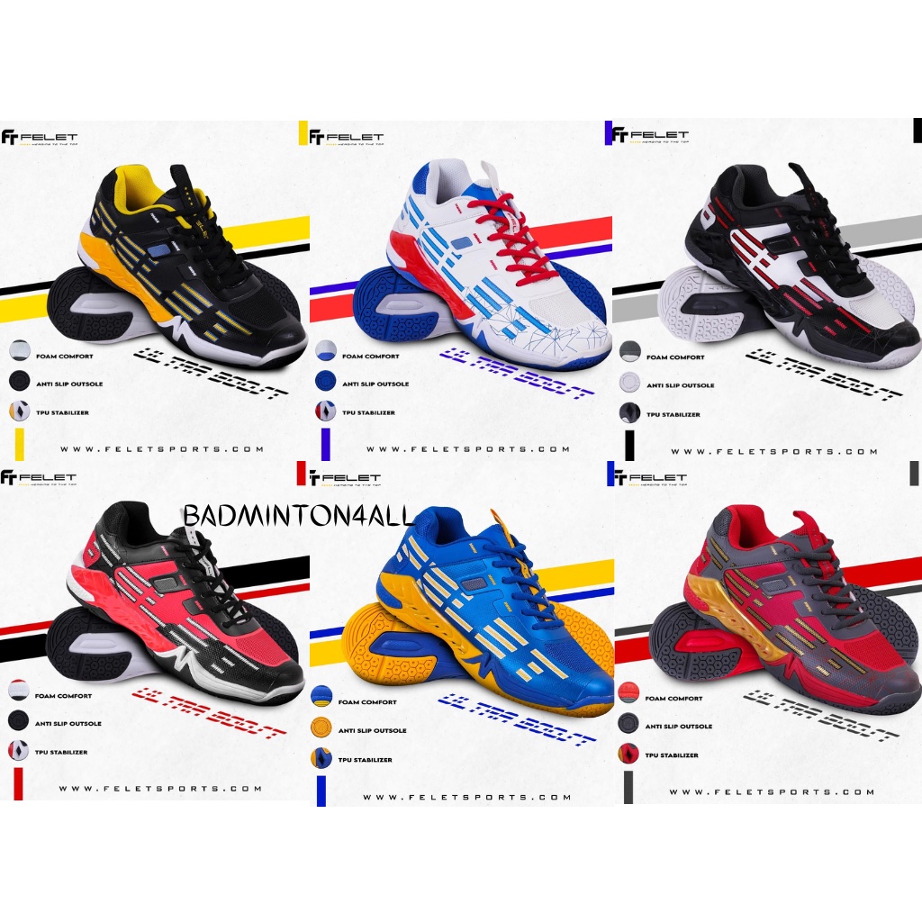 FELET ULTRA BOOST BADMINTON SHOES/FELET BADMINTON SHOE/New arrival ...