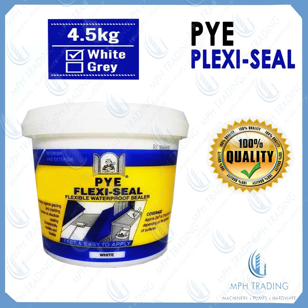 Pye Flexi-Seal 4.5 kg Flexible Waterproof Sealer With Fast And Easy To ...