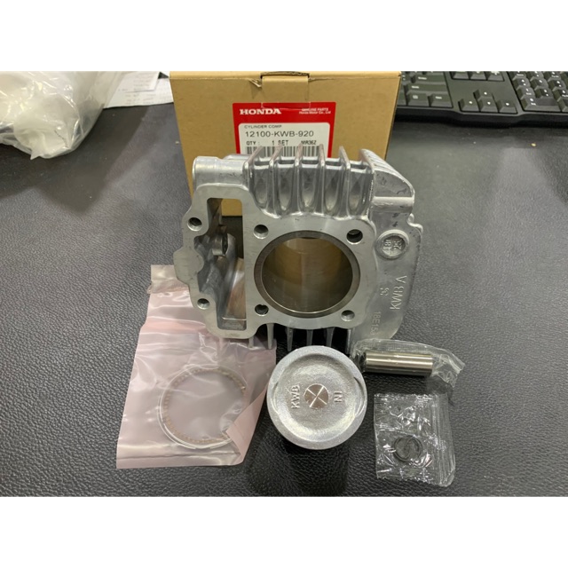 WAVE110 DASH W110 DASH110 WAVE DX WAVE ALPHA CYLINDER BLOCK COMP SET ...