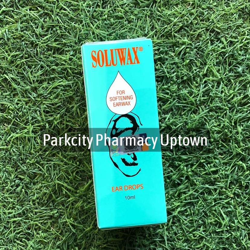 Soluwax Ear Wax Softener Ear Drops 10ml 0664 Expiry 06/2025 | Shopee ...