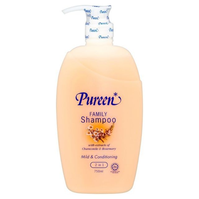 Pureen Family Shampoo 2 in 1 (Rosemary & Chamomile) 750ml | Shopee Malaysia