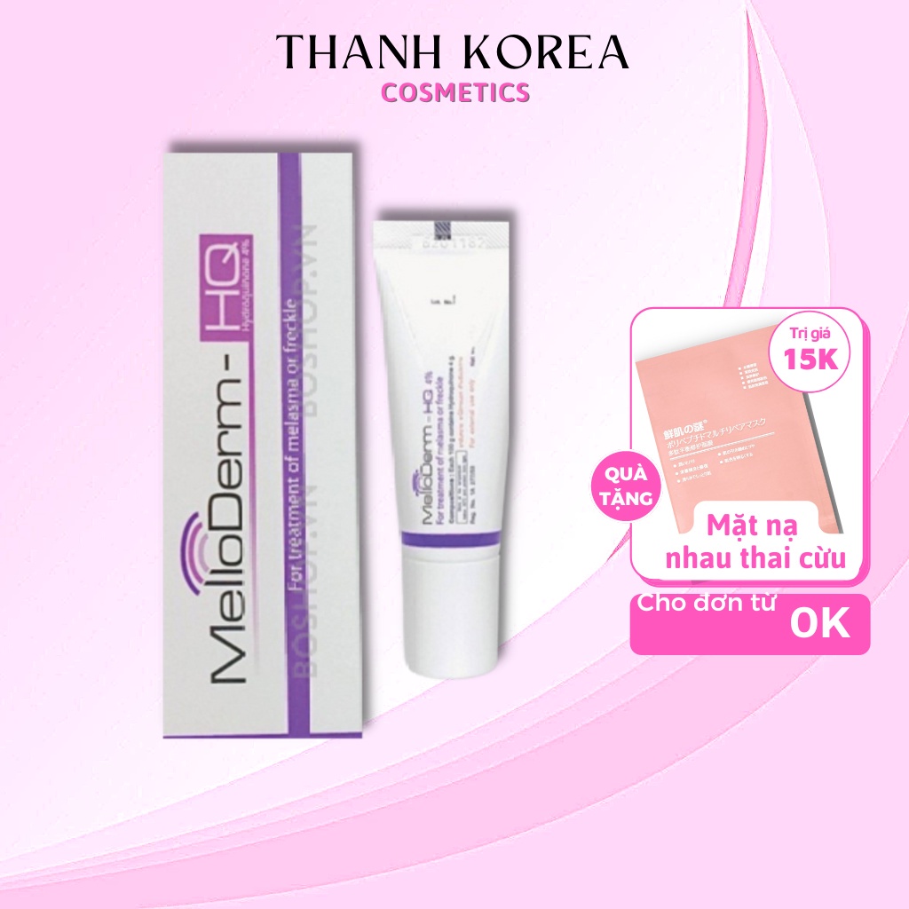 MelloDerm-HQ 4% cream Thailand for melasma/freckles/age spots | Shopee ...