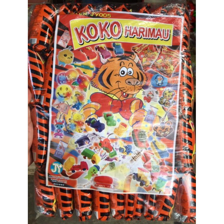 10 Packs Koko Harimau King Kong Snack and Surprise Toy (LOCAL READY ...