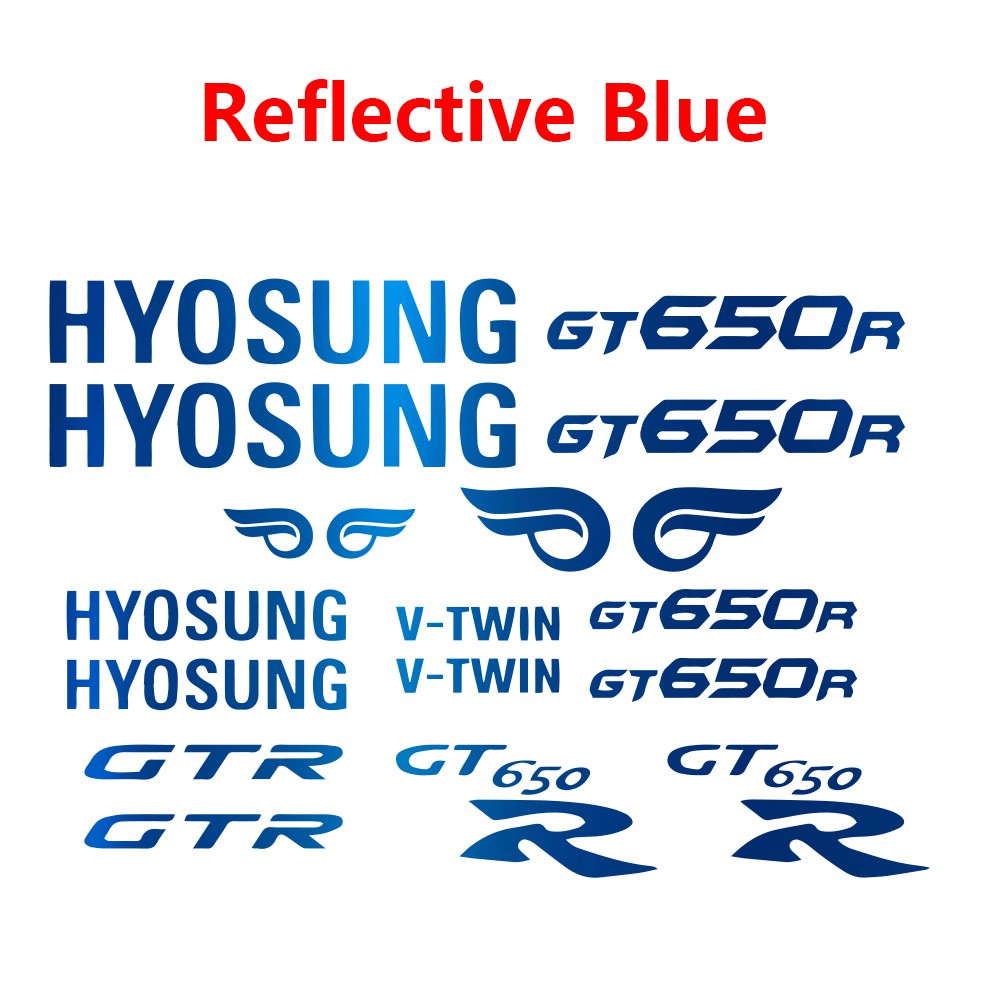Newest HYOSUNG GT 650R Carbon Fiber Sticker Vinyl Decal For Motorcycle ...