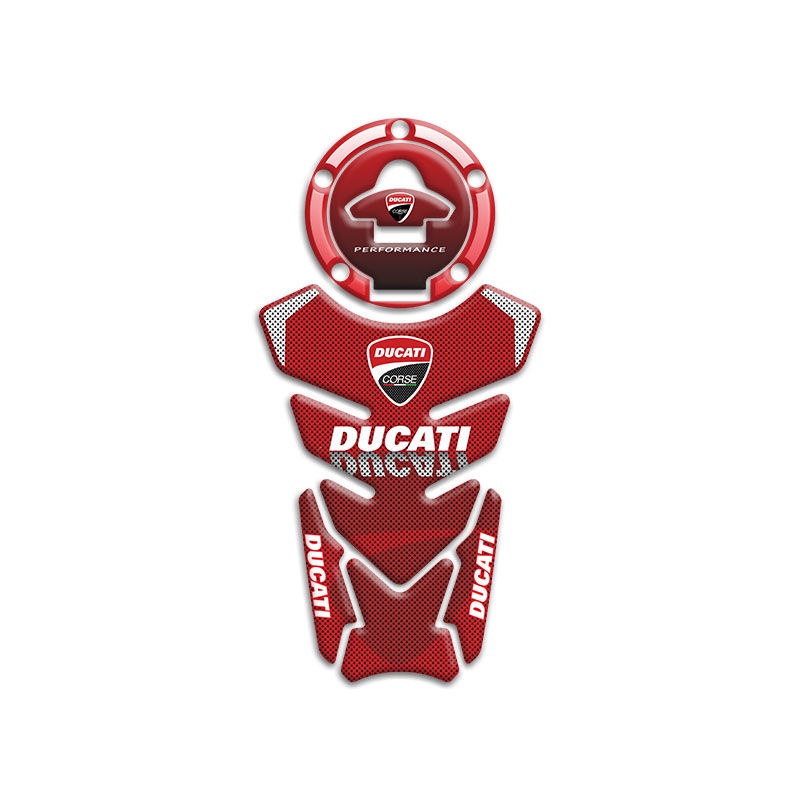 Suitable For DUCATI Motorcycle 3D Fuel Tank Sticker Monster950 939 821 797 1200 Cap | Shopee ...
