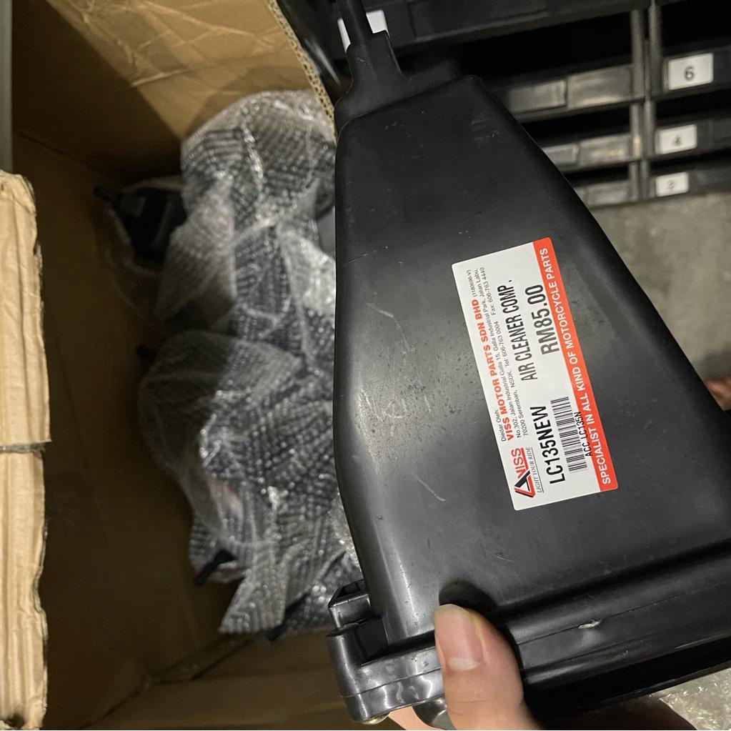 YAMAHA LC135 LC 135 LC 135LC V1 V2 V3 V4 V5 V6 V7 AIR CLEANER BOX AIR FILTER BOX CLEANER BOX ...