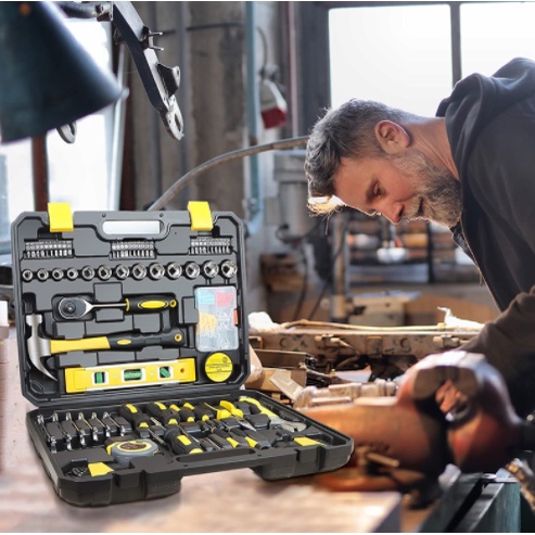 ️SZFZ 78/108 Pcs Toolbox Set Tool Set Spanar Tool Box DIY Tools Tool ...