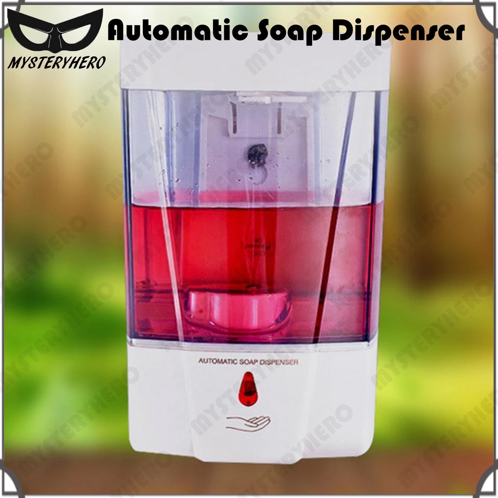MysteryHero Automatic Gel Liquid Soap Dispenser Hand Sanitizer Auto ...