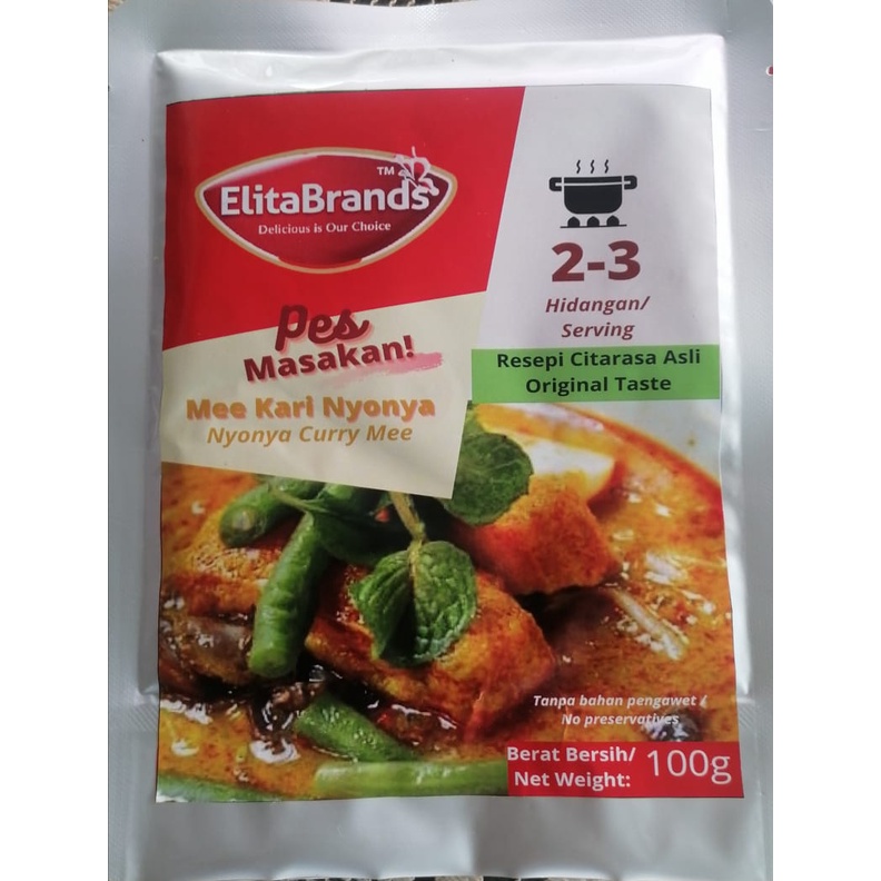 Paste Mee Kari Nyonya (Ready To Cook) | Shopee Malaysia
