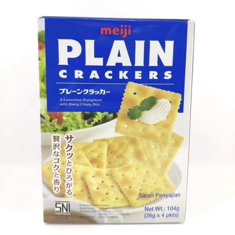 Meiji PLAIN/OAT CRACKERS 104 Grams (1Pc) | Shopee Malaysia