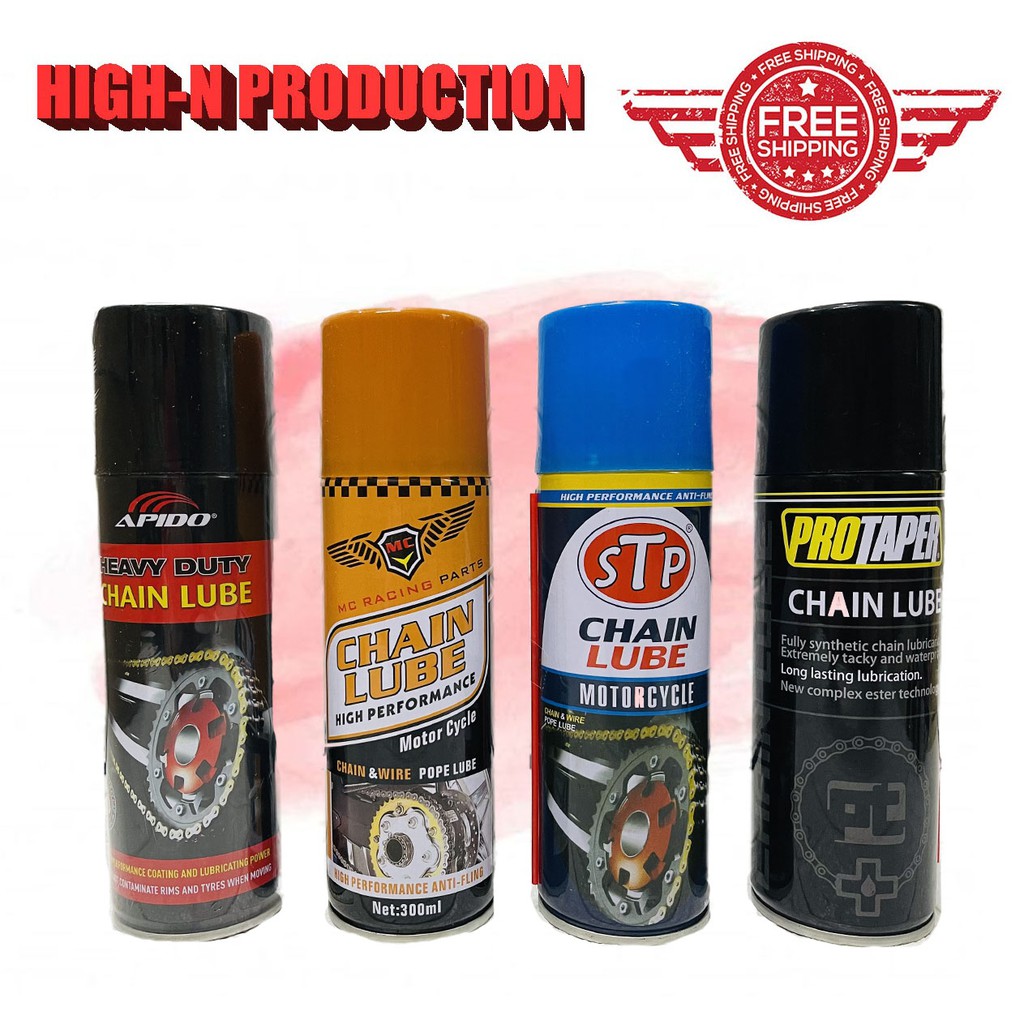 CHAIN LUBE STP/ APIDO/MC RACING PART/PROTAPER Chain lube rantai minyak ...