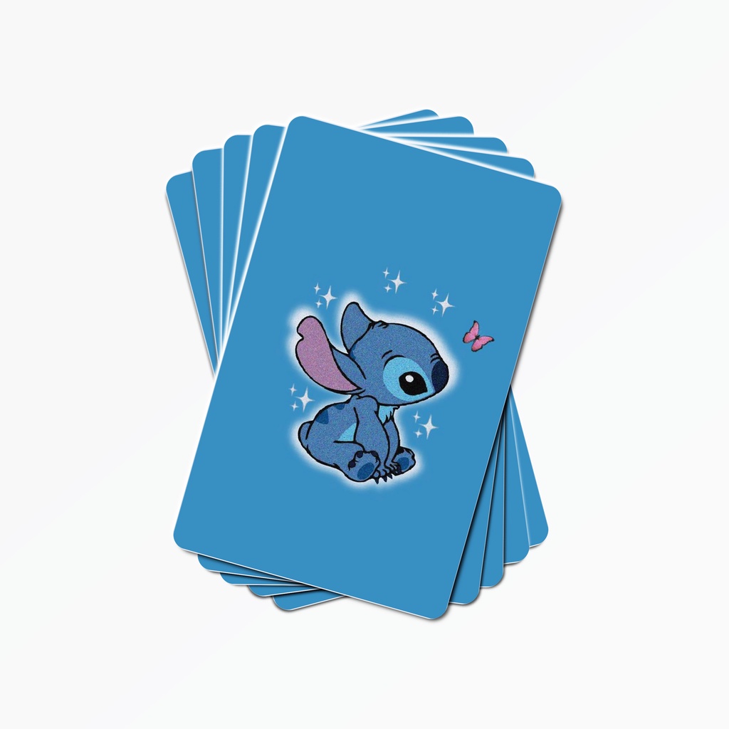 Sticker Anime Stitch Stiker Card Cover Touch n Go Access MRT LRT ATM ...
