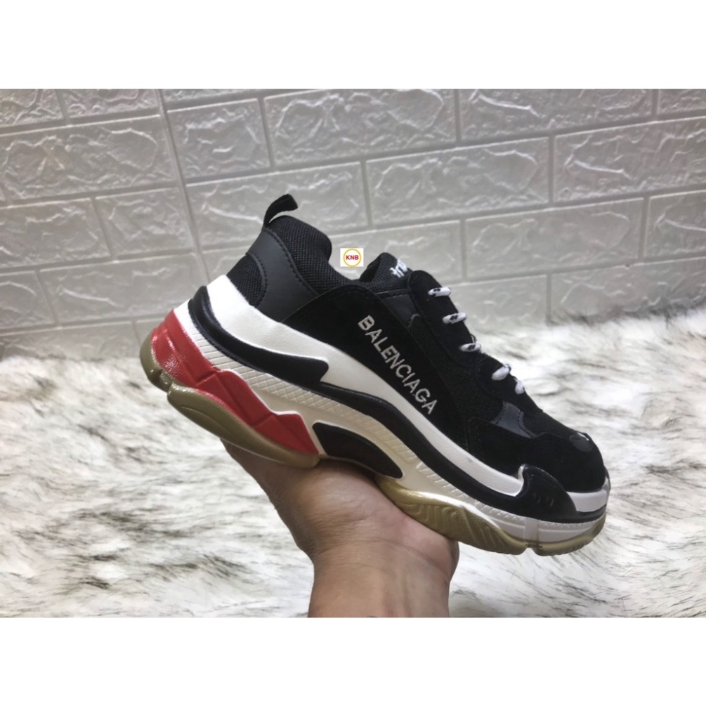 Ulzzang TRIP S,BL men's and women's sneakers with BLACK AND RED PERFECT ...