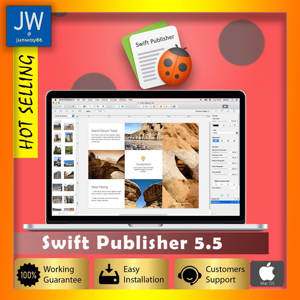 Swift Publisher 5 .5 Mac - Full Version | Shopee Malaysia