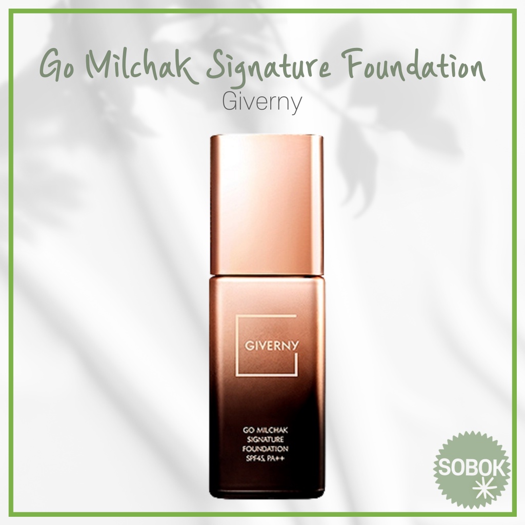 [Giverny] Go Milchak Signature Foundation 30ml | Shopee Malaysia