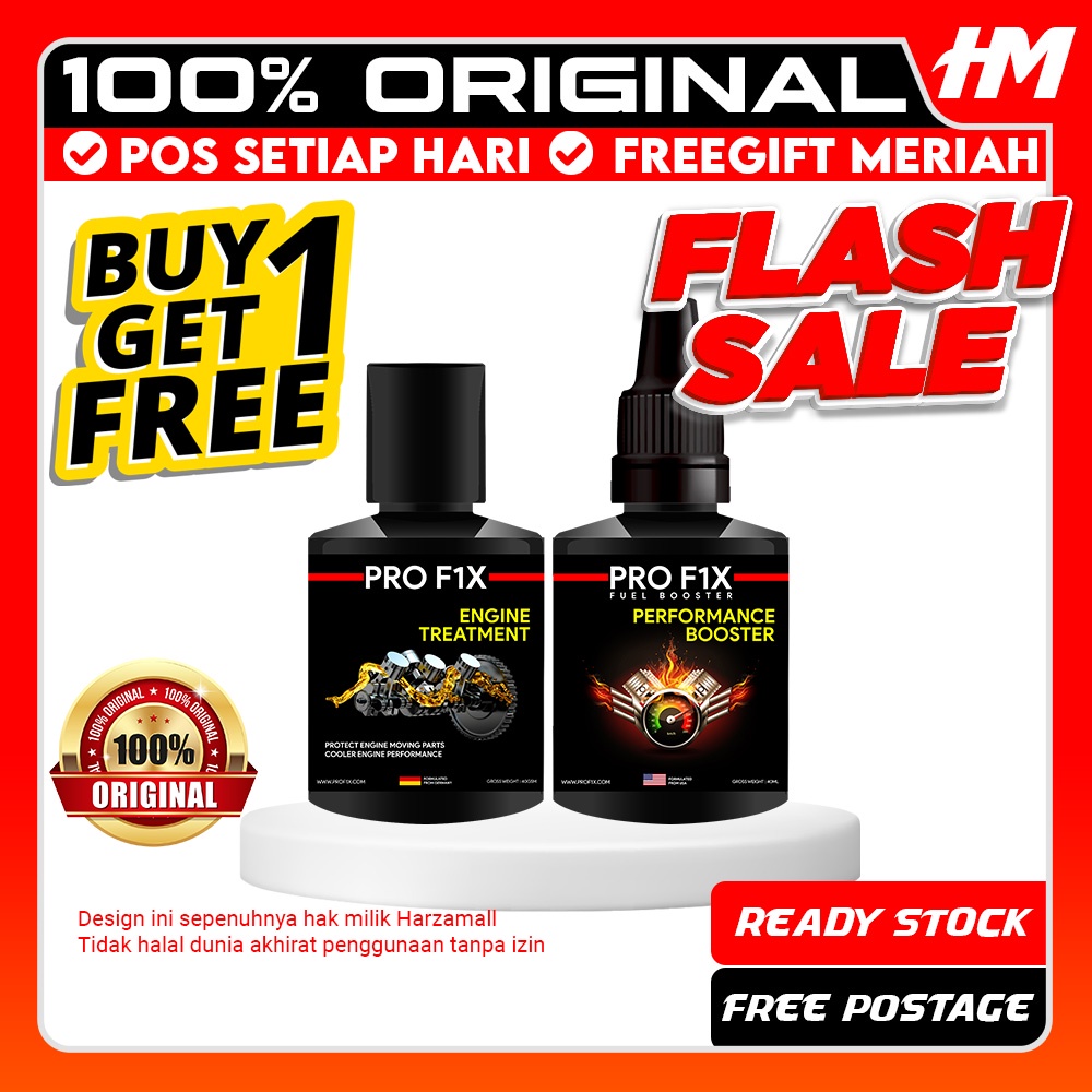 【100% ORIGINAL】PROF1X ENGINE TREATMENT PERFORMANCE BOOSTER Merawat ...