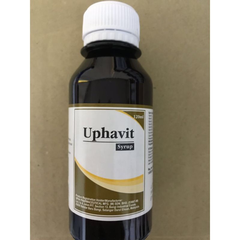 Uphavit Syrup 120ML [Free Syringe 5ml] - Multivitamin Boleh Tambah ...