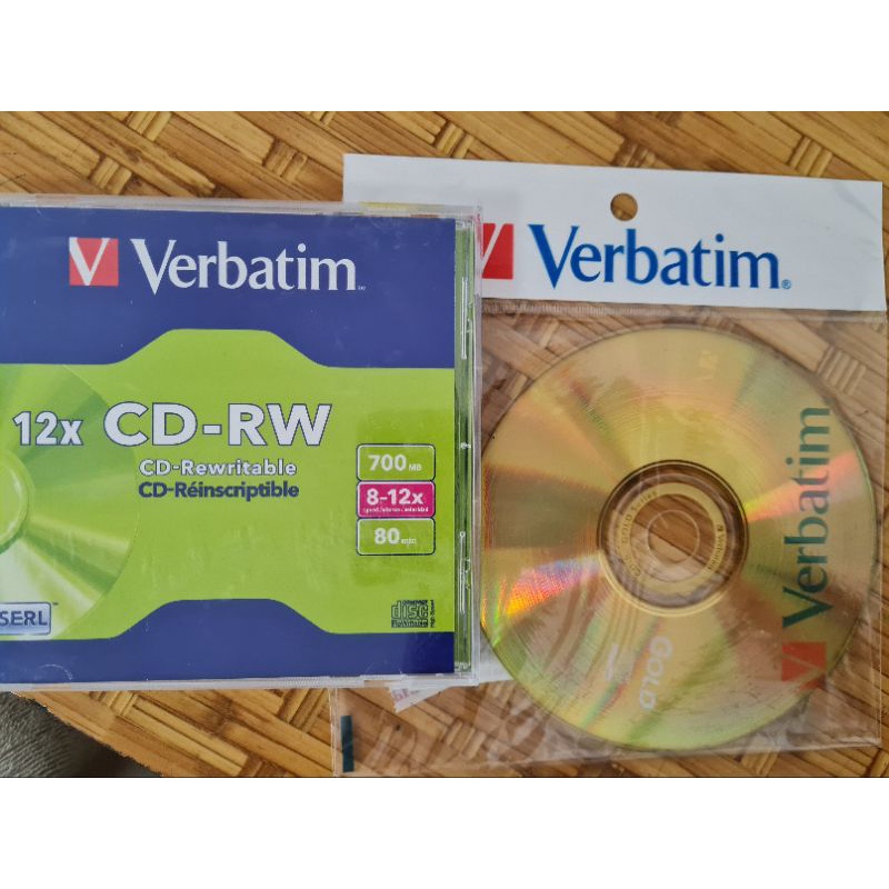 [NEW] VERBATIM CD-R / CD-RW | Shopee Malaysia