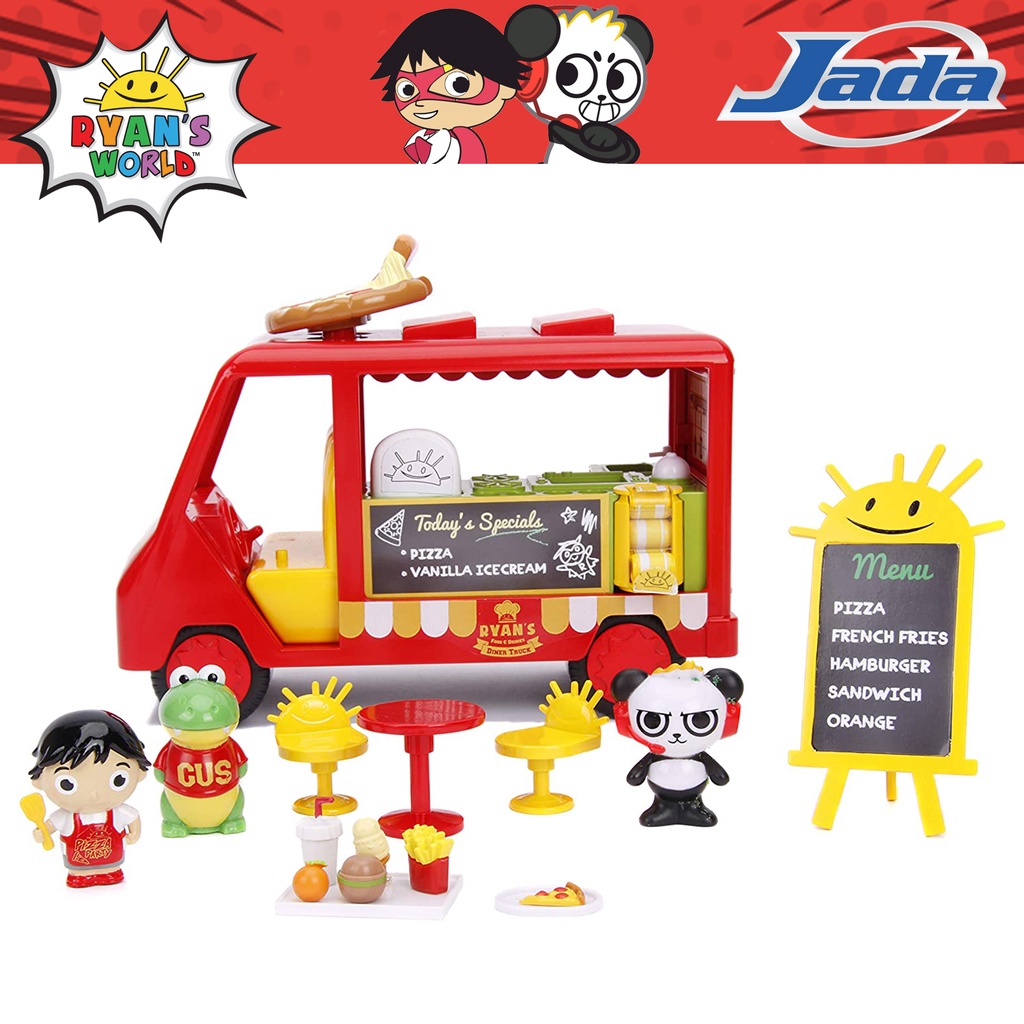 RYAN'S WORLD FOOD TRUCK PLAYSET ( 30759) | Shopee Malaysia
