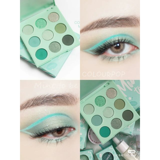 ColourPop Mint To Be Pastel Eyeshadow Palette Green - READY STOCK ...