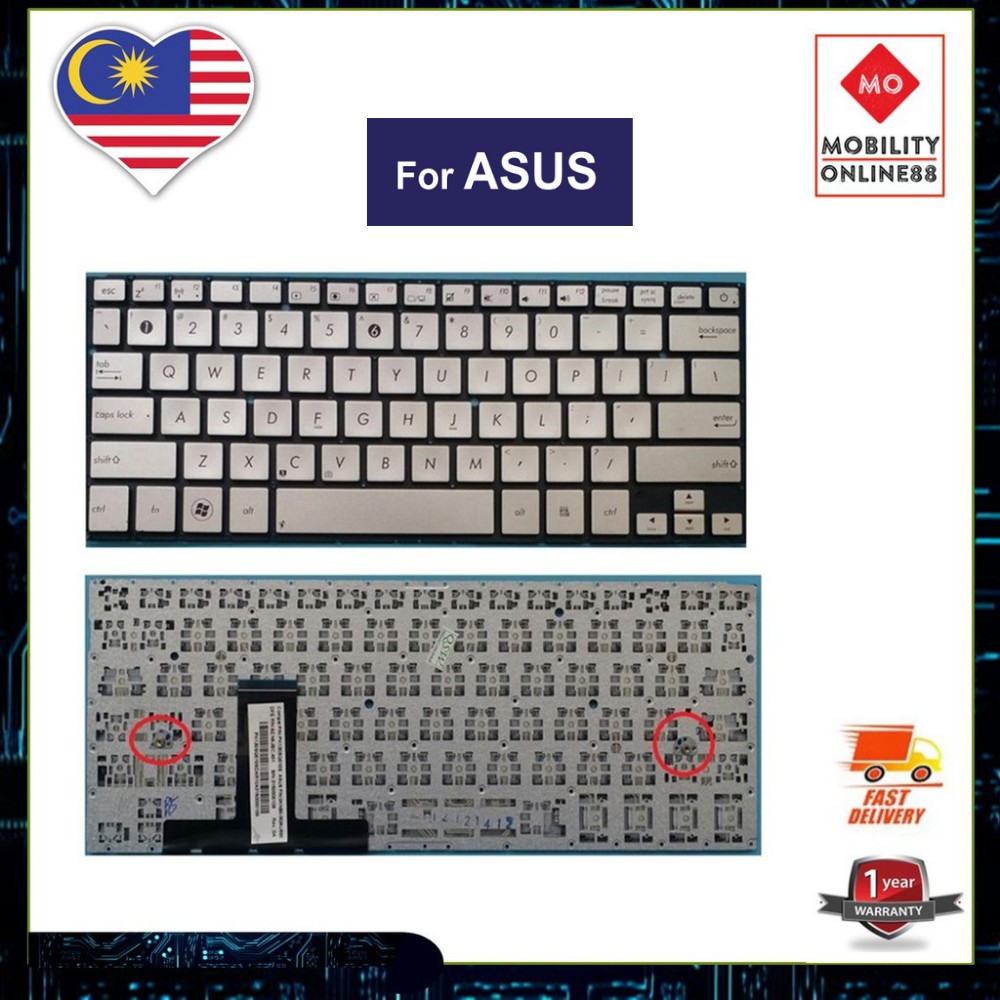ASUS UX31 UX31A UX31E UX32V Laptop Keyboard | Shopee Malaysia