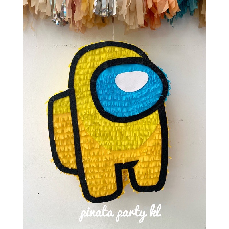 AMONG US 😎 Piñata 😎 Pinata Yellow Among Us 😎 Premium Quality | Shopee ...