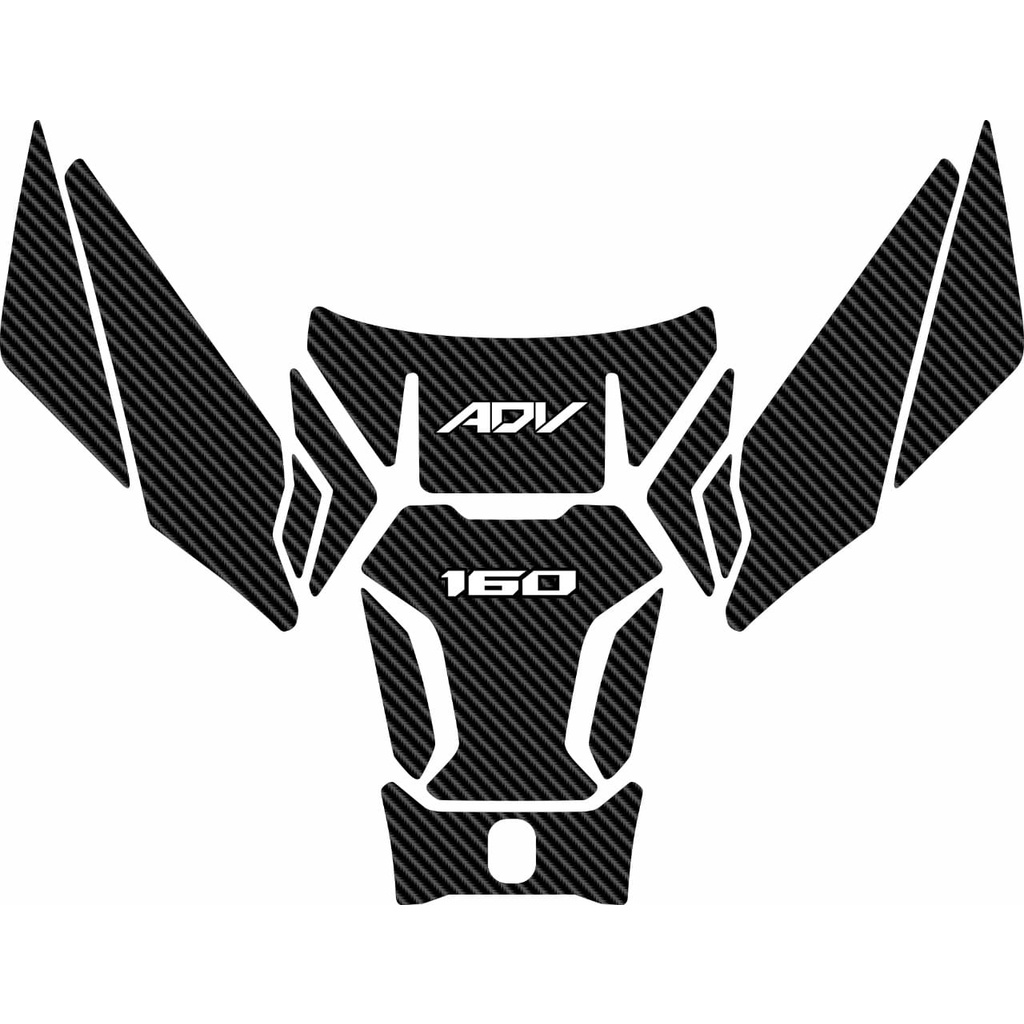 Tankpad ADV 160 Sticker ADV 160 Sticker Embossed Deck Pad Tankpad ...