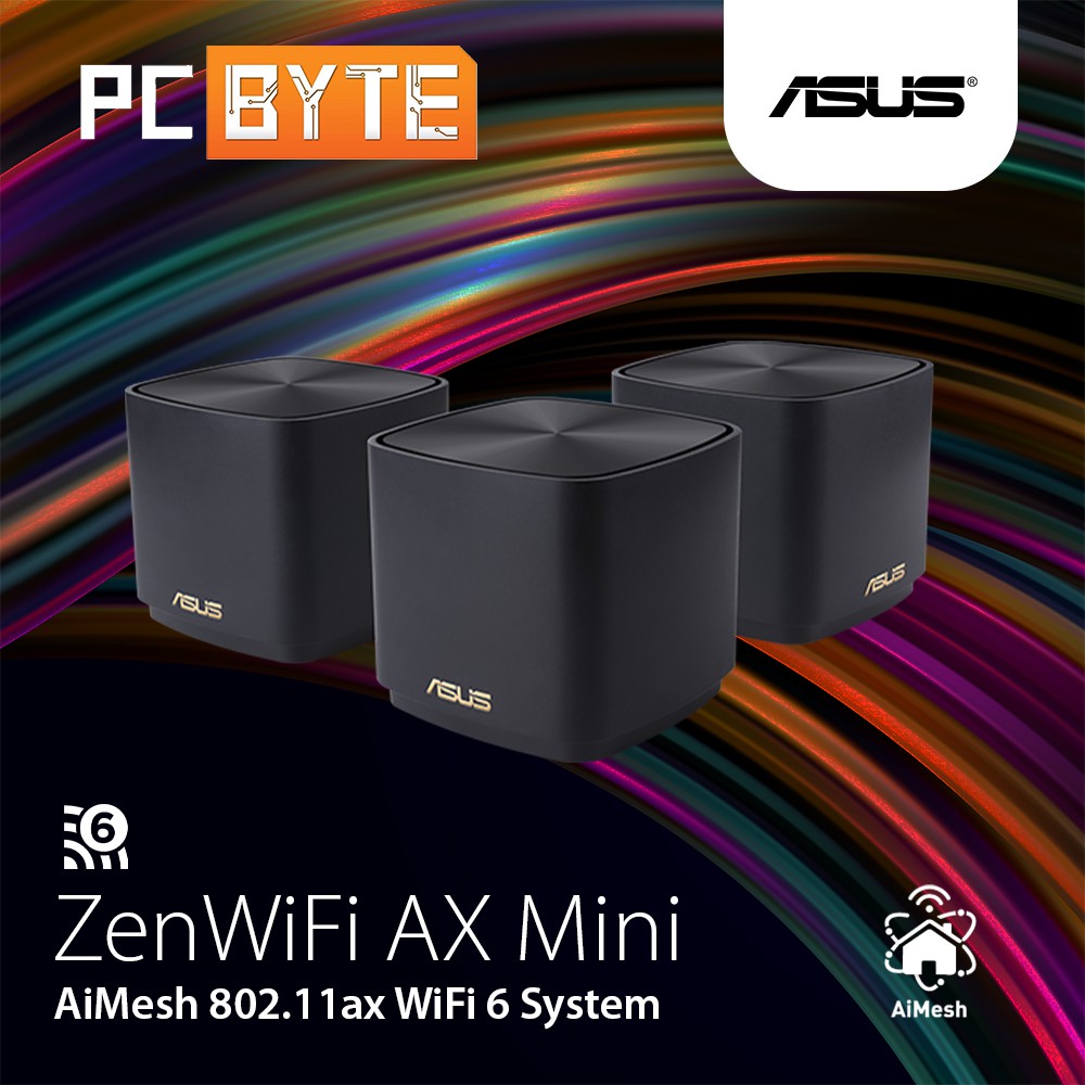 Asus ZenWiFi AX Mini XD4 AX1800 Routers (3 Pack) | Shopee Malaysia