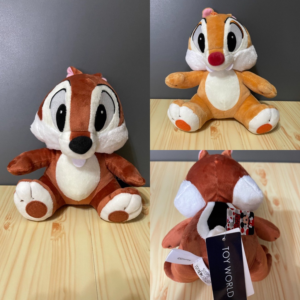 Original Licensed Disney Chip Dale 8" With Tag Soft Toy | Shopee Malaysia