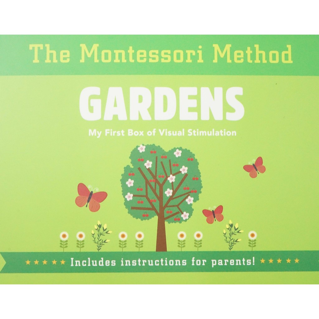 The Montessori Method: Gardens (Preschool Activity Kit) | Shopee Malaysia