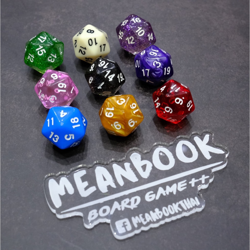 20 Sizes Face Dice For D20 TRPG DND Games Board | Shopee Malaysia