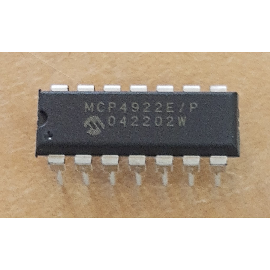 MCP4921 / MCP4922 12-bit DAC with an external voltage reference and SPI ...