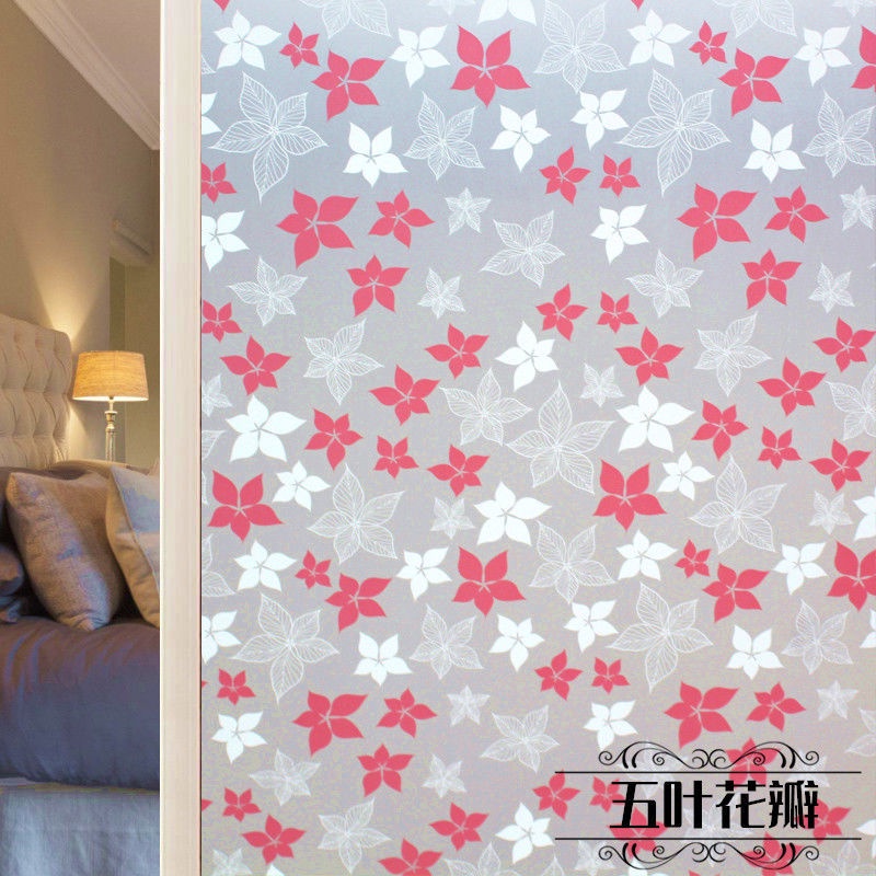 45/60CM Frosted glass paste transparent opaque self-adhesive shading ...