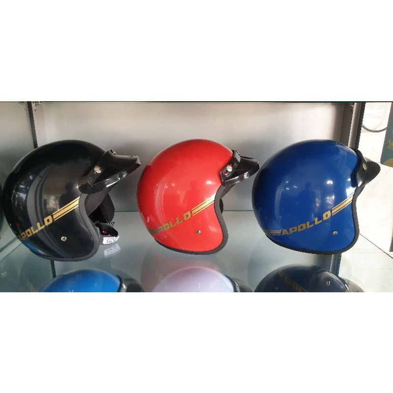 Helmet Apollo saiz 60(L) | Shopee Malaysia
