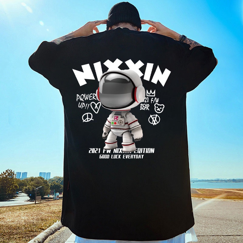 S-7XL Ready Stock Oversized Men T Shirt Cotton Short Sleeve Oversize ...