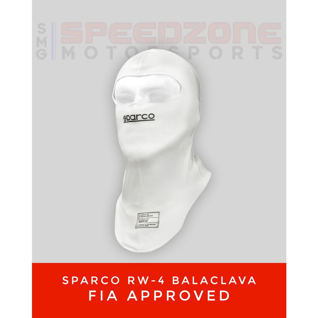 Sparco RW-4 Balaclava - FIA Approved (Speedzone) | Shopee Malaysia
