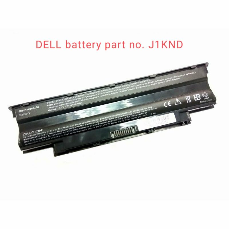 Dell J1KND 14R/15R N4010 N4110 N4050 N5010 N5110 Laptop Battery ...